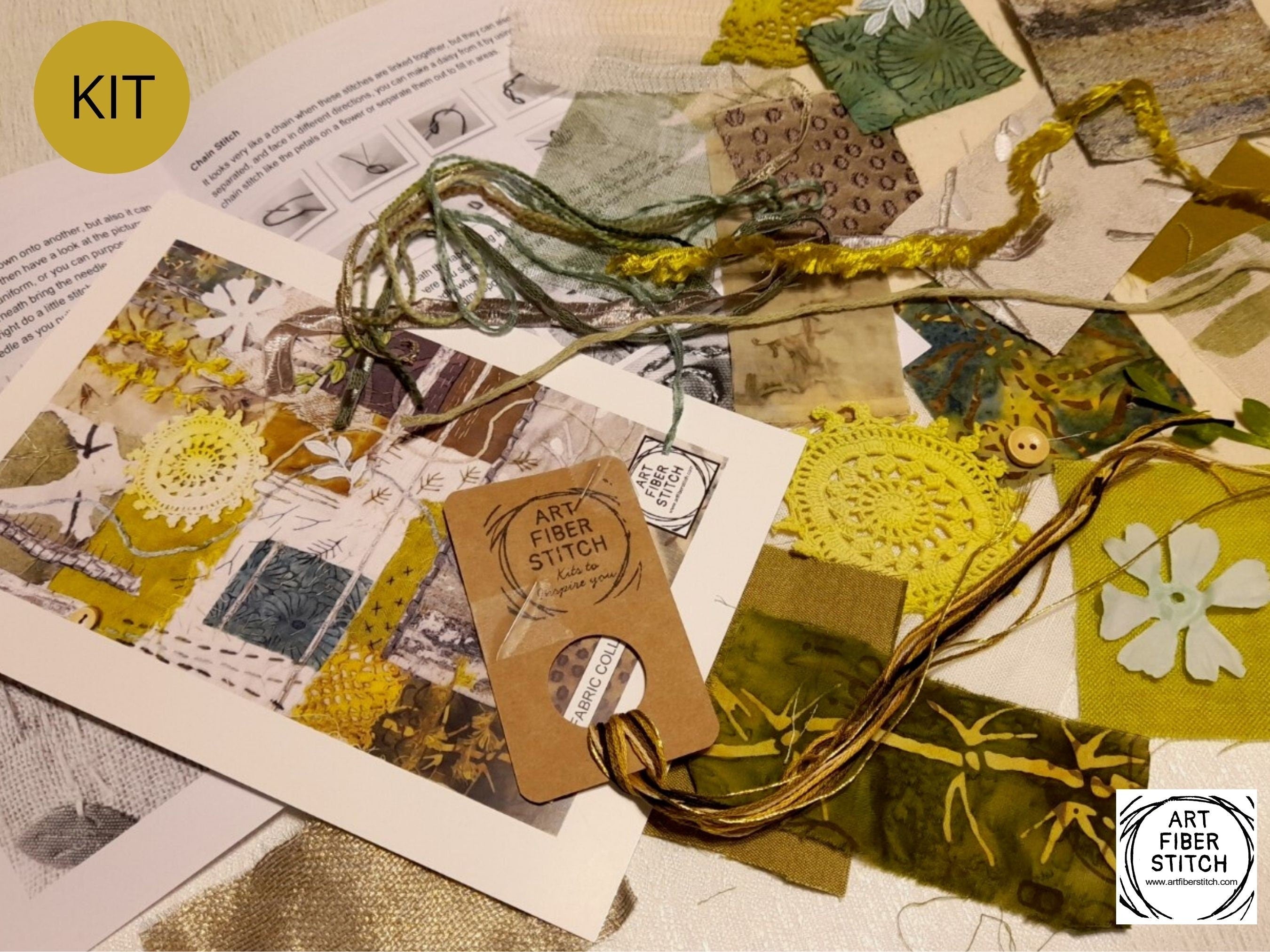 Fabric Selection Kits – Art Fiber Stitch
